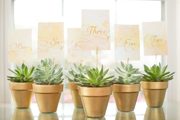 15 Ways to Make Table Numbers Fun - The Newport Bride